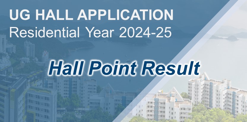 Hall Point Result for RY 2024-25 (CUG) | Student Housing and Residential Life